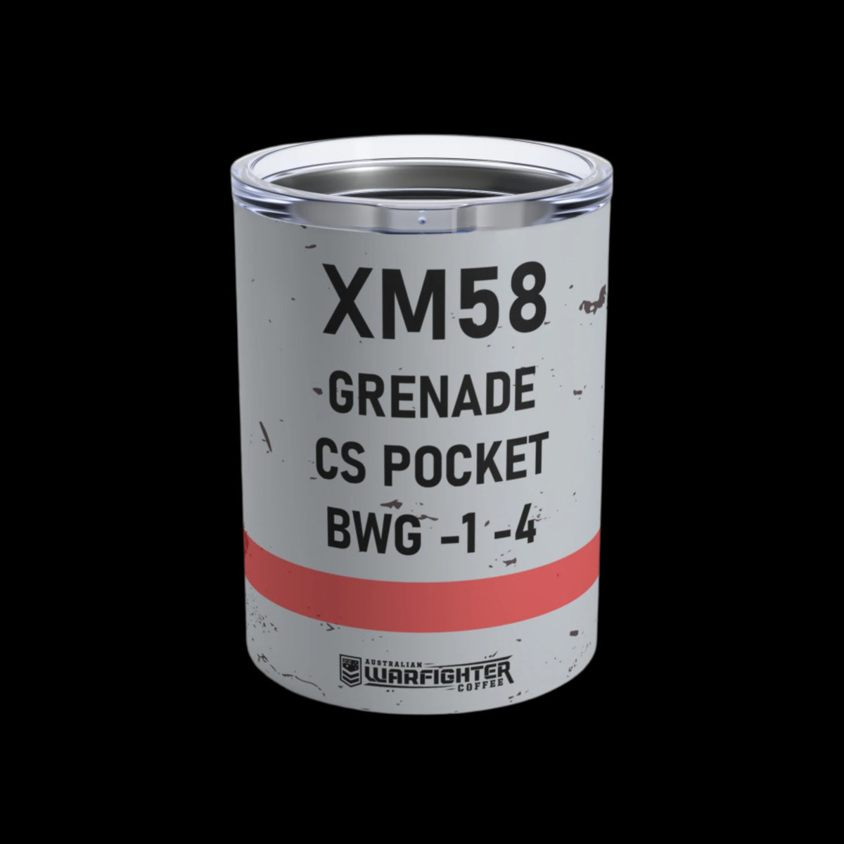 XM58 CS Tumbler 10oz — Australian Warfighters Coffee
